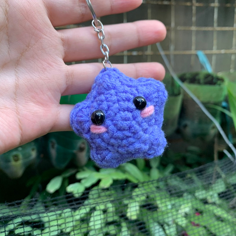 (Yanedbyem) Crochet Mini Star Keychains | Shopee Philippines