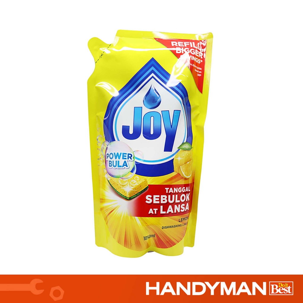Joy Dishwashing Liquid Lemon Refill, 1050ml | Shopee Philippines