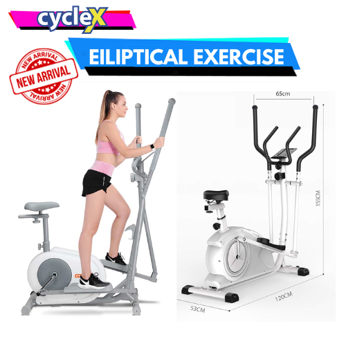 Eiliptical Machine Exercise Bike Space Walk Bike Indoor Quiet Stepper ...