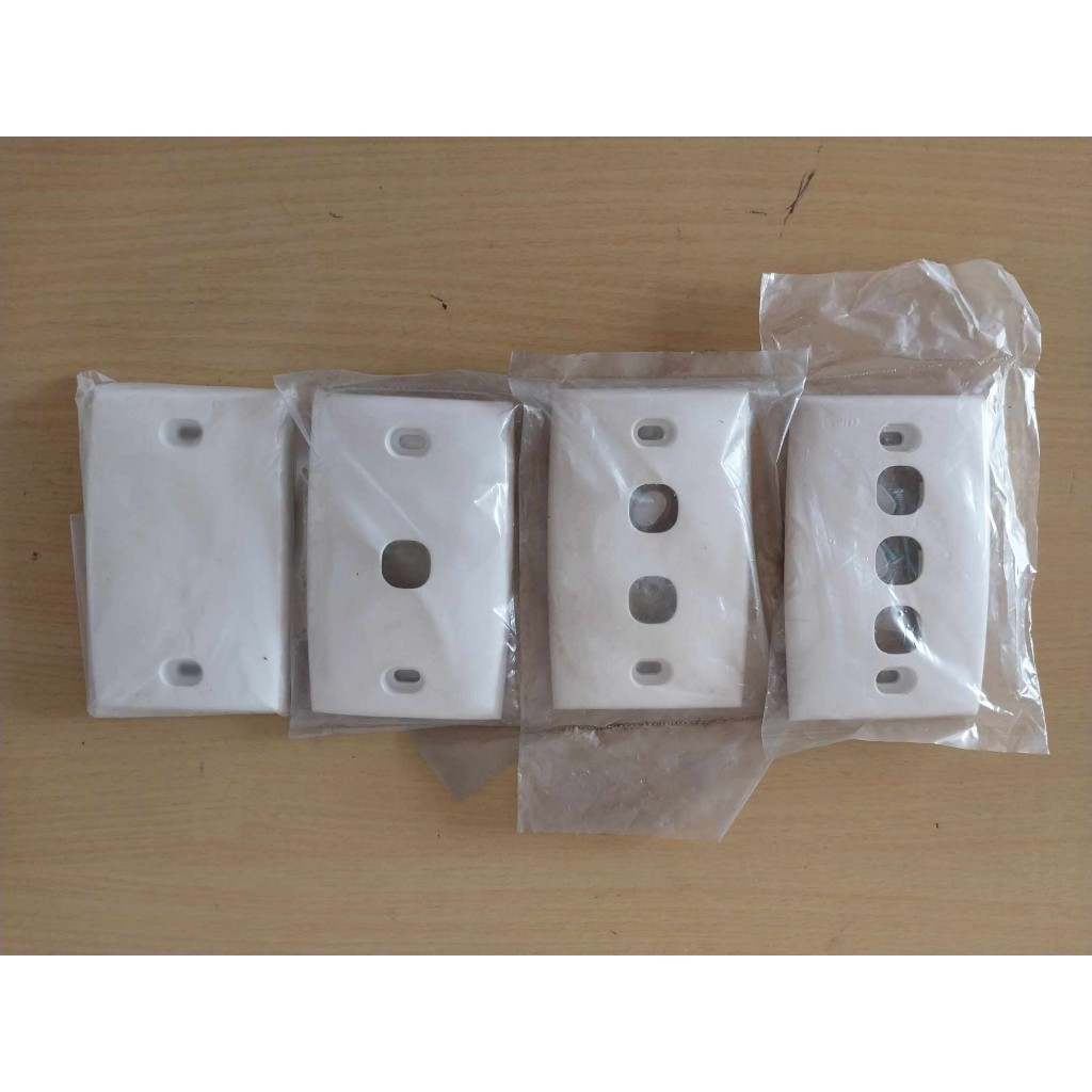 SALE! Clipsal Plates A (Blank/1 Gang/2 Gang/3 Gang) | Shopee Philippines