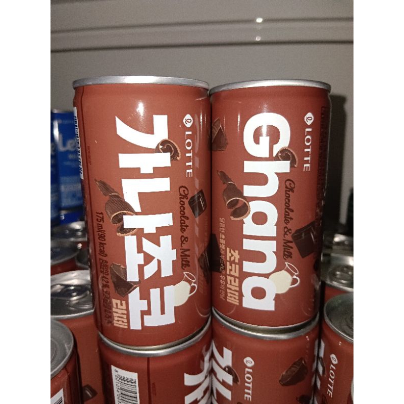 Lotte GHANA chocolate & milk drink | Shopee Philippines