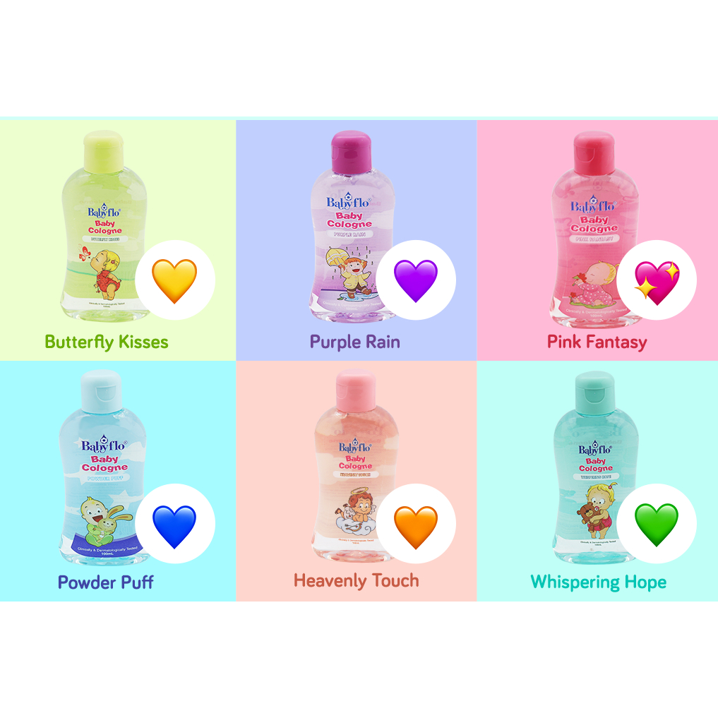 Babyflo Baby Cologne All Variants 25ml/50ml | Shopee Philippines