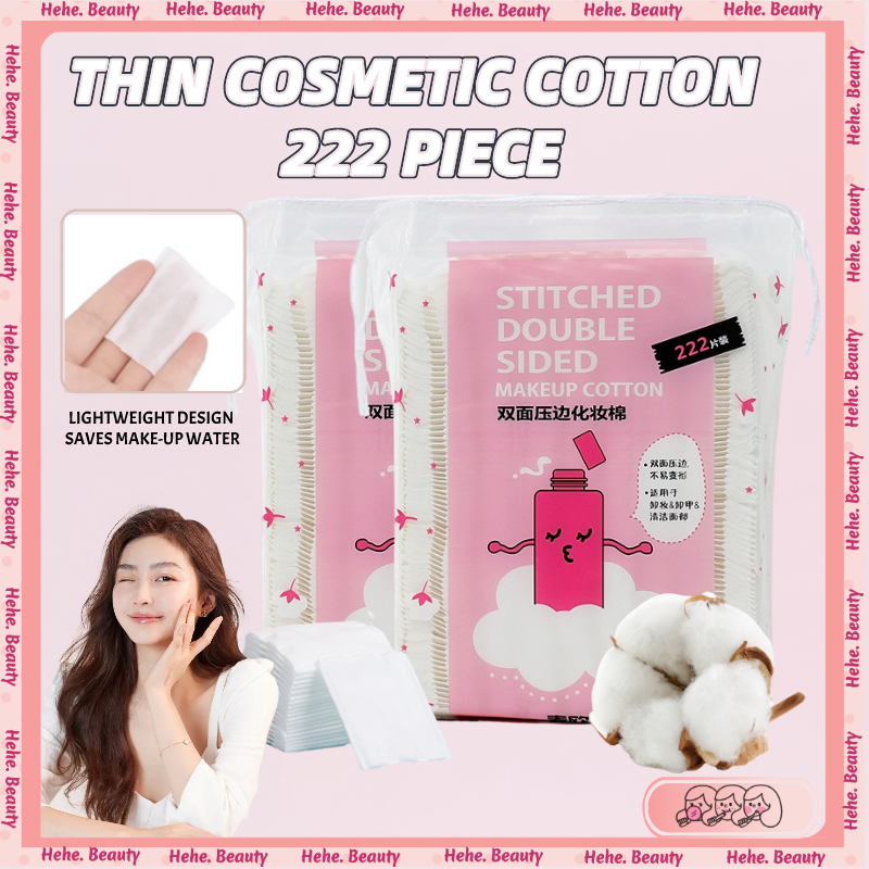 222Pcs Disposable Cotton Pad Cosmetic Makeup Remover Cotton Pads Face ...