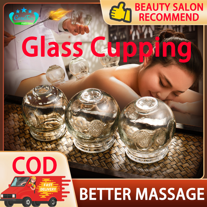 12pcs ventosa glass massage set Ventosa cupping therapi set | Shopee ...