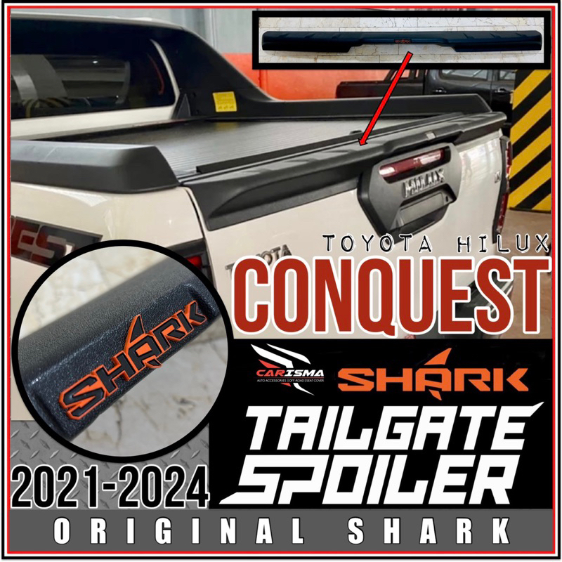 TOYOTA HILUX CONQUEST 2021-2024 SHARK TAIL GATE SPOILER (HILUX ...