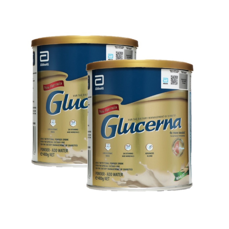 Glucerna wheat 400gx2 (Nov 11, 2023) | Shopee Philippines