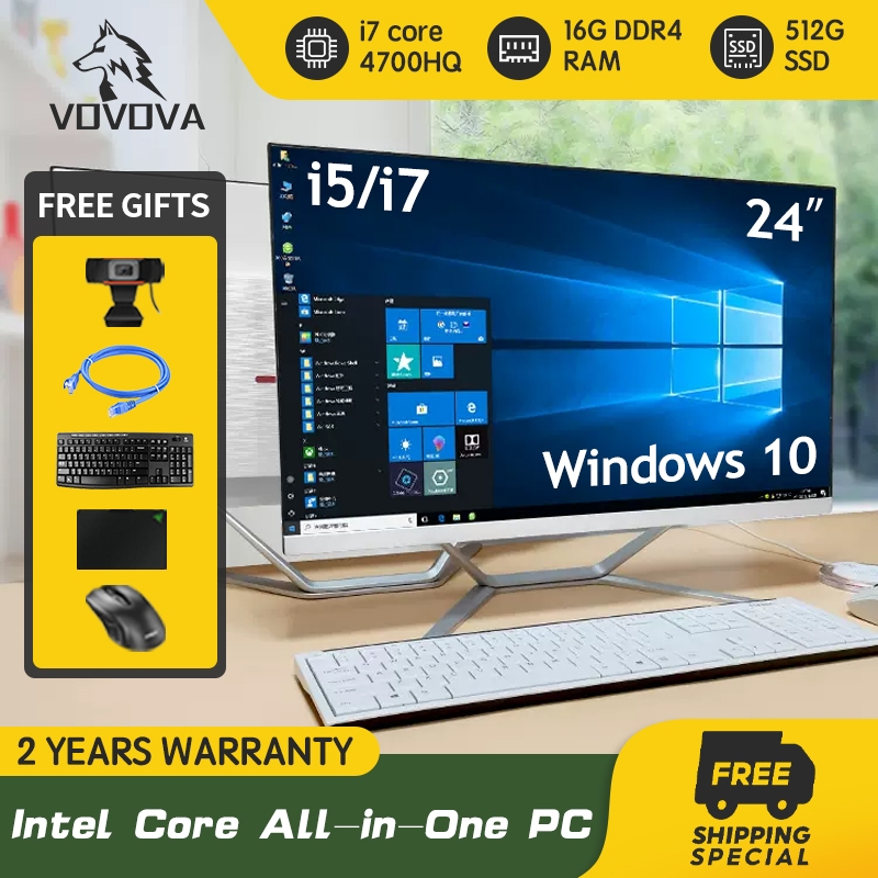 VOVOVA All In One Pc Desktop Computer | Shopee Philippines