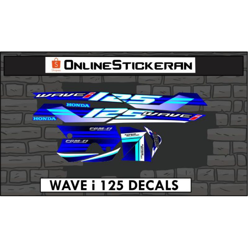 Honda Wave 125 Decals | Shopee Philippines