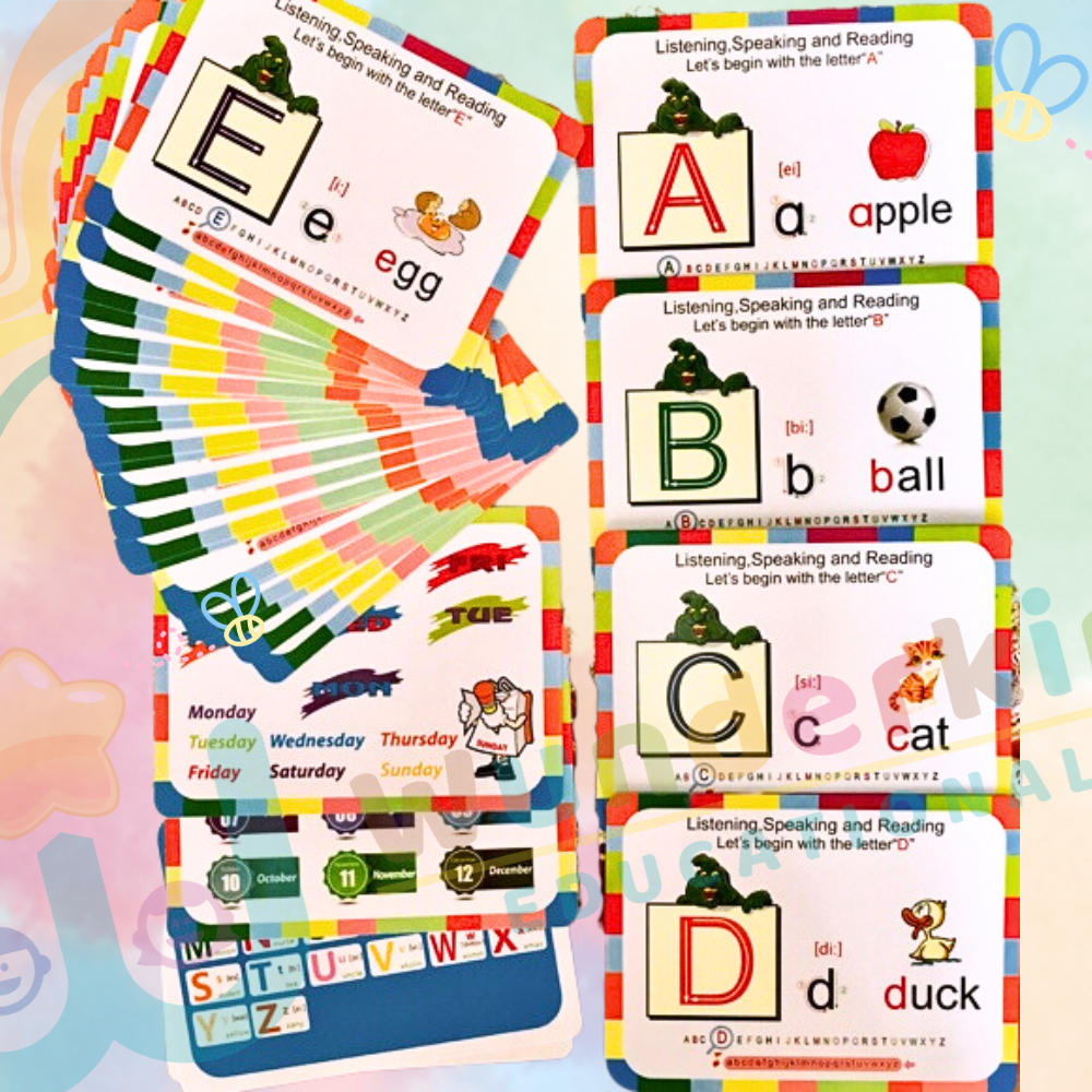 Alphabet Flashcards Aa-Zz | Shopee Philippines