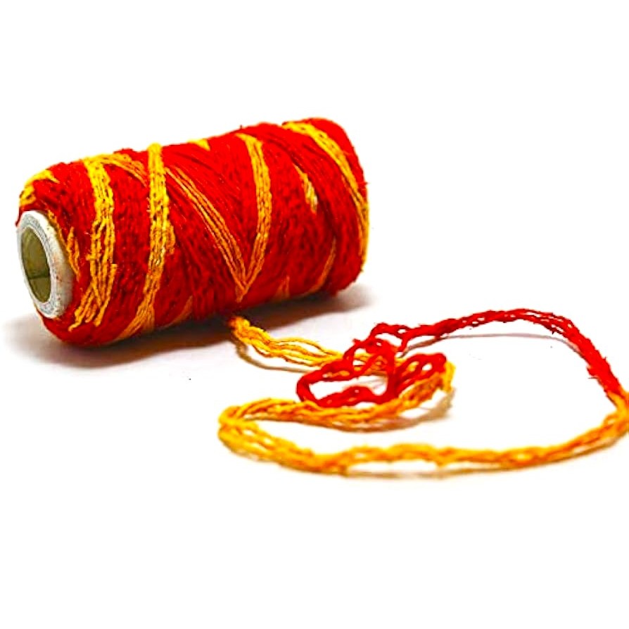 TNT Kalava Mauli Sacred Thread - Red/Yellow Combination - For ...
