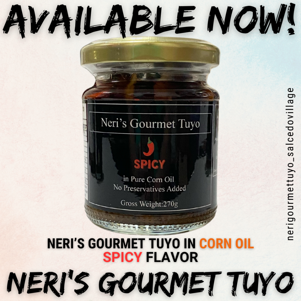 Neri’s Gourmet Tuyo in Corn Oil by Neri Miranda - Spicy Flavor (270g ...