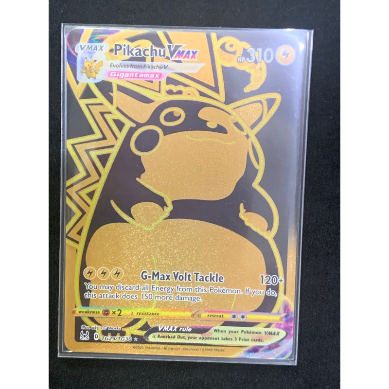 Pokemon TCG Pikachu Vmax Secret Rare Lost Origins | Shopee Philippines