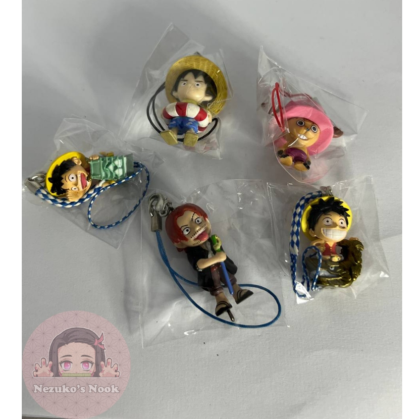 One Piece Mini Figure Charm Keychain | Shopee Philippines