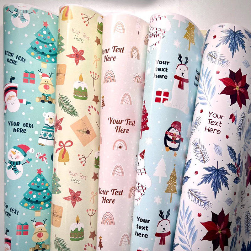Customized Gift Wrapping Paper | Shopee Philippines