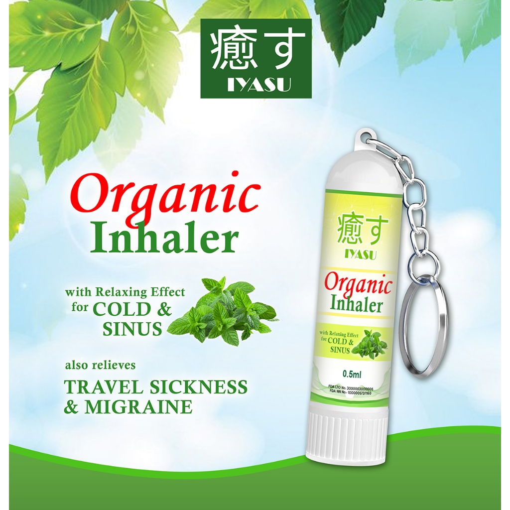Iyasu Organic Inhaler | Shopee Philippines