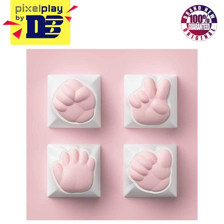 Akko Rock Paper Scissors And Praise Artisan Keycaps | Shopee Philippines