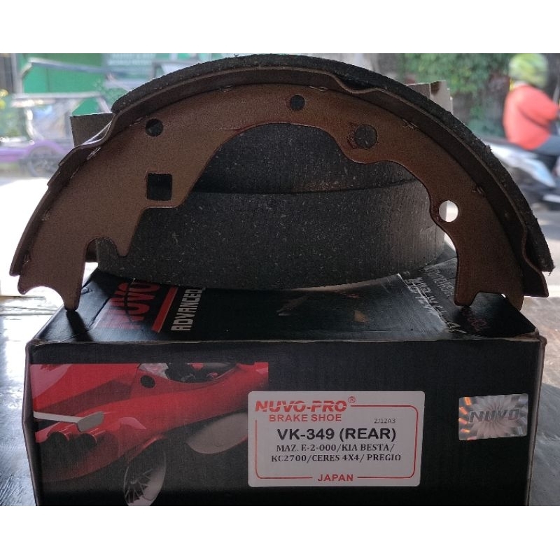 Brake Shoe Rear Kia Besta/Mazda E-2000/KC2700/Ceres 4x4/Pregio VK-349 ...