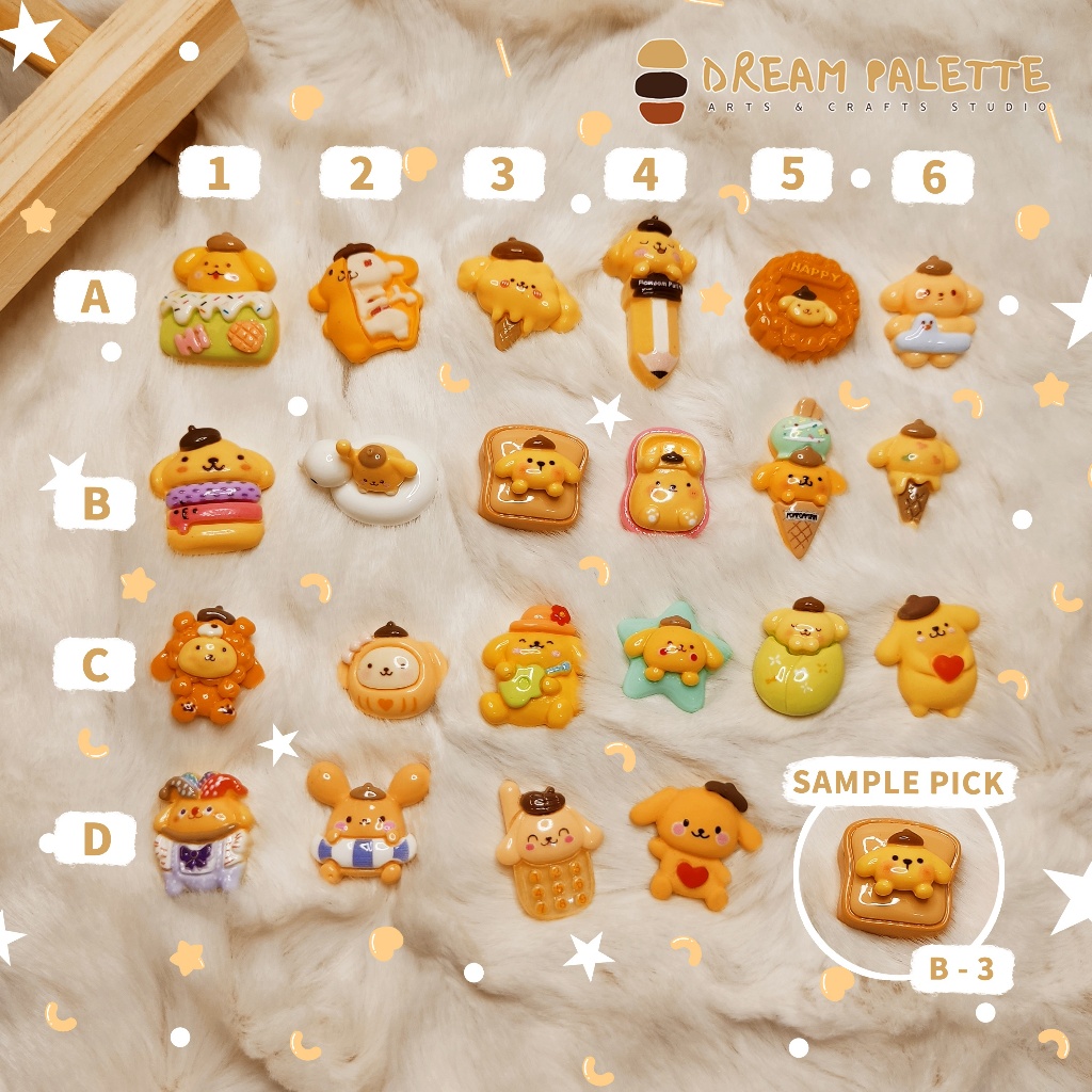 [PART 2] Pompompurin Sanrio Series [ READ DESCRIPTION ] Jibbitz, Shoe ...