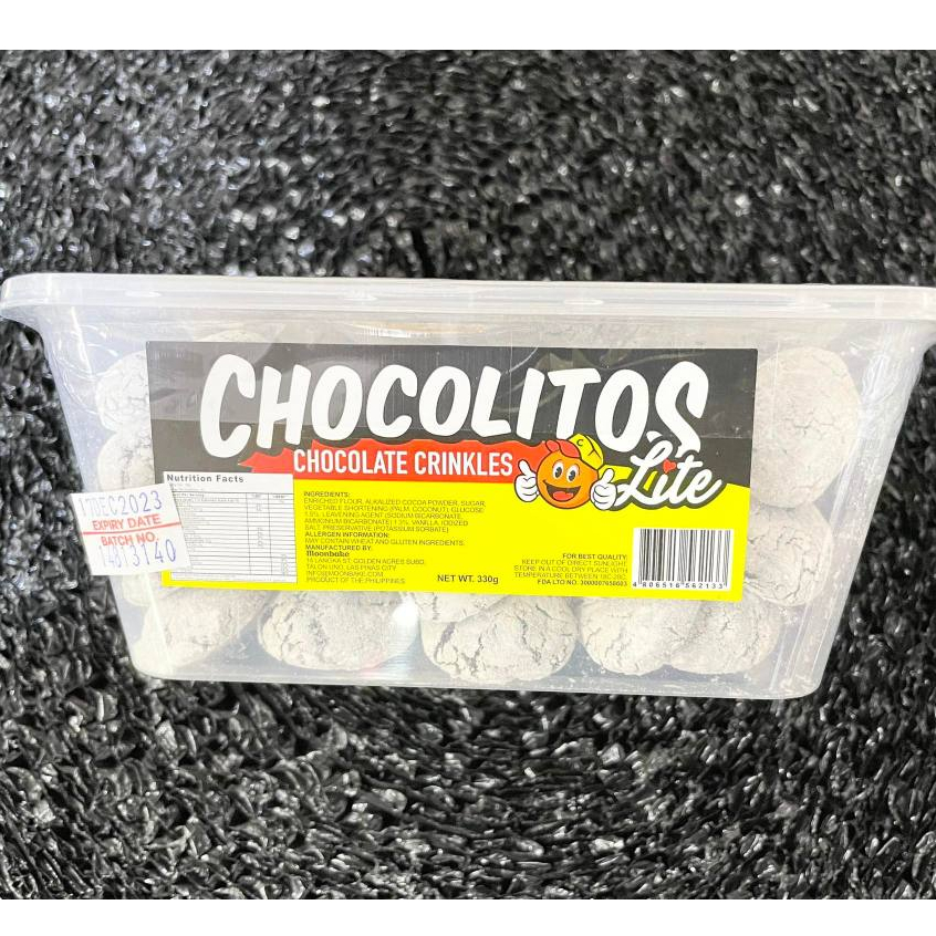 Chocolitos Chocolate Crinkles Lite Net Wt. 330g | Shopee Philippines