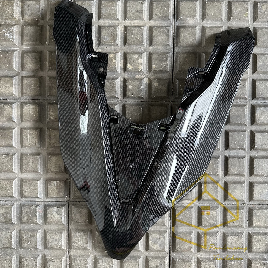 Front Panel Cover Honda Click 125i/150i V2 (Carbon Hydrodip) | Shopee ...