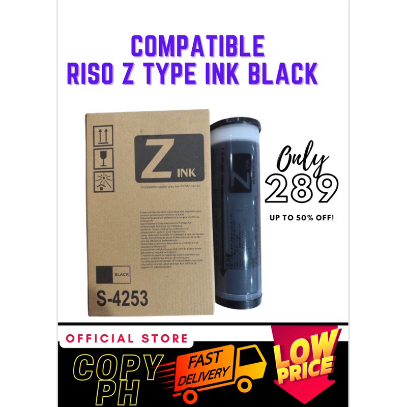 1 Tube Compatible riso Z type ink black 1000ml | Shopee Philippines