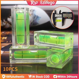 10Pcs Small Bubble Spirit Level 15x15x40mm Square Level Mark Measuring ...