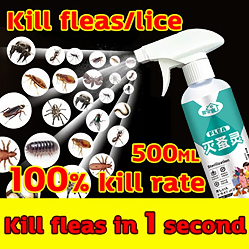 Tick and Flea Spray For Dogs Cats Anti Garapata Pulgas Remover Pets ...