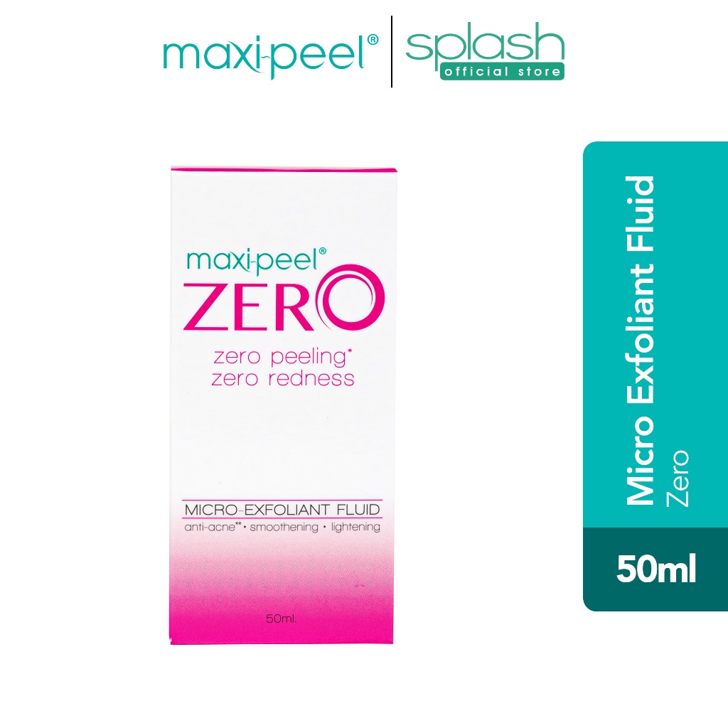 Maxi-Peel Zero Micro Exfoliant Fluid Anti-Acne Blackhead Remover with ...