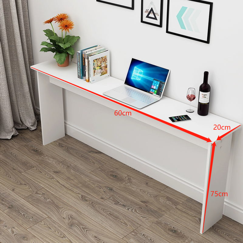 Simple small long table against the wall narrow table edge table ...