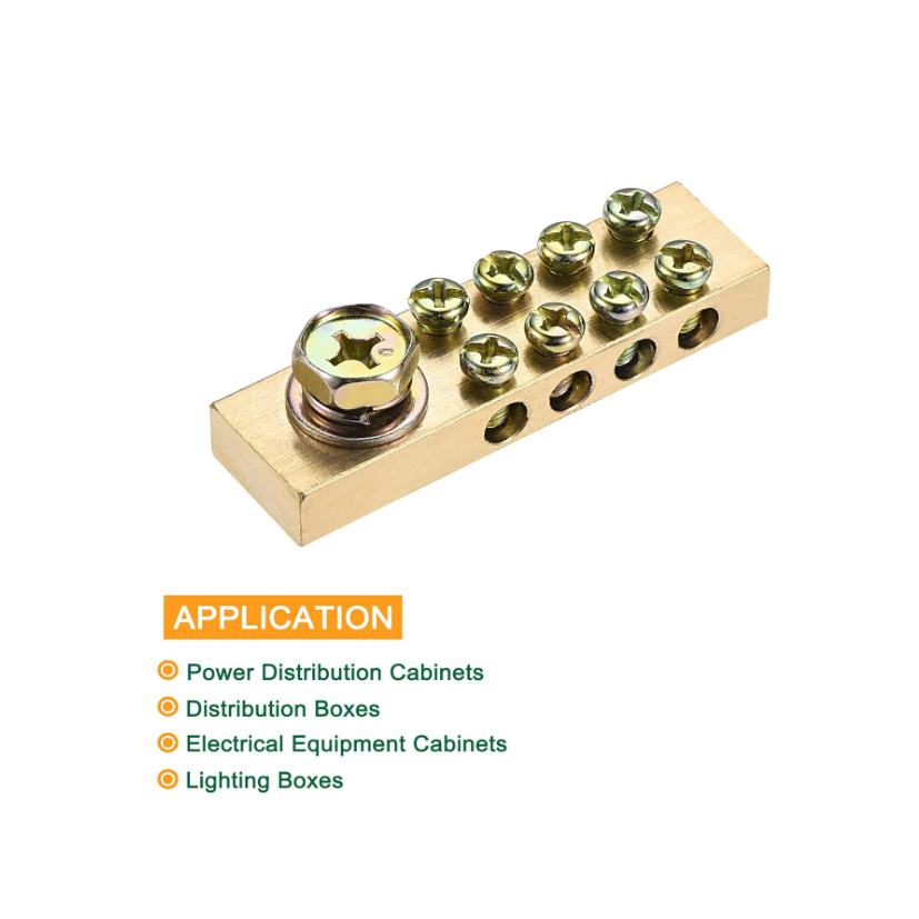 Grounding Copper Platoon Ground Terminal Double Row | Shopee Philippines