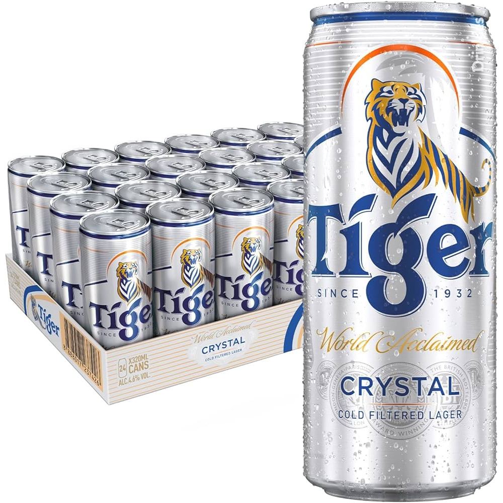 Tiger Crystal Light Asian Lager (24 x 500mL) | Shopee Philippines