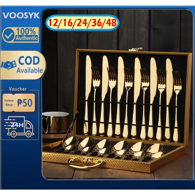 Spoon and Fork Set kitchen wares and utensils High-quality Cutlery Set ...