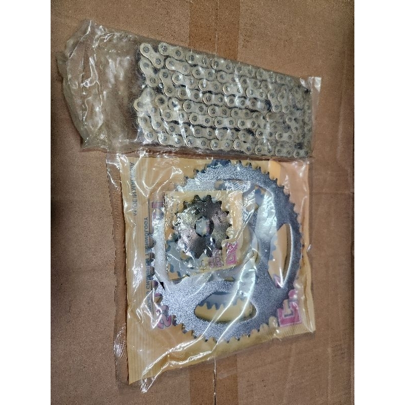 Chain and Sprocket Kit Motorstar Z200i, Z200x, GPR250 (alternative ...