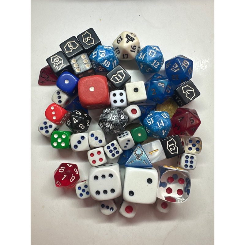 Dice - 6 Sided - 20 Sided sold per pc. | Shopee Philippines