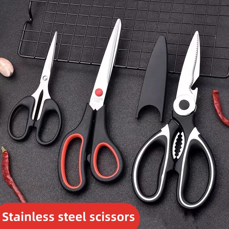 Stainless Steel Scissors Office Multipurpose School Supplies Paper ...