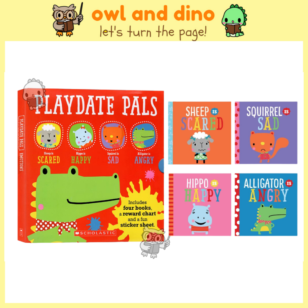 Playdate Pals Playdate Pals Emotions Box Set (Paperback) | Shopee ...