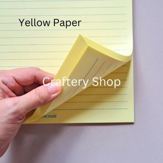 Writing Pads/ GR1,2,3,4/ Lengthwise/ Crosswise/ Intermediate/ Yellow ...