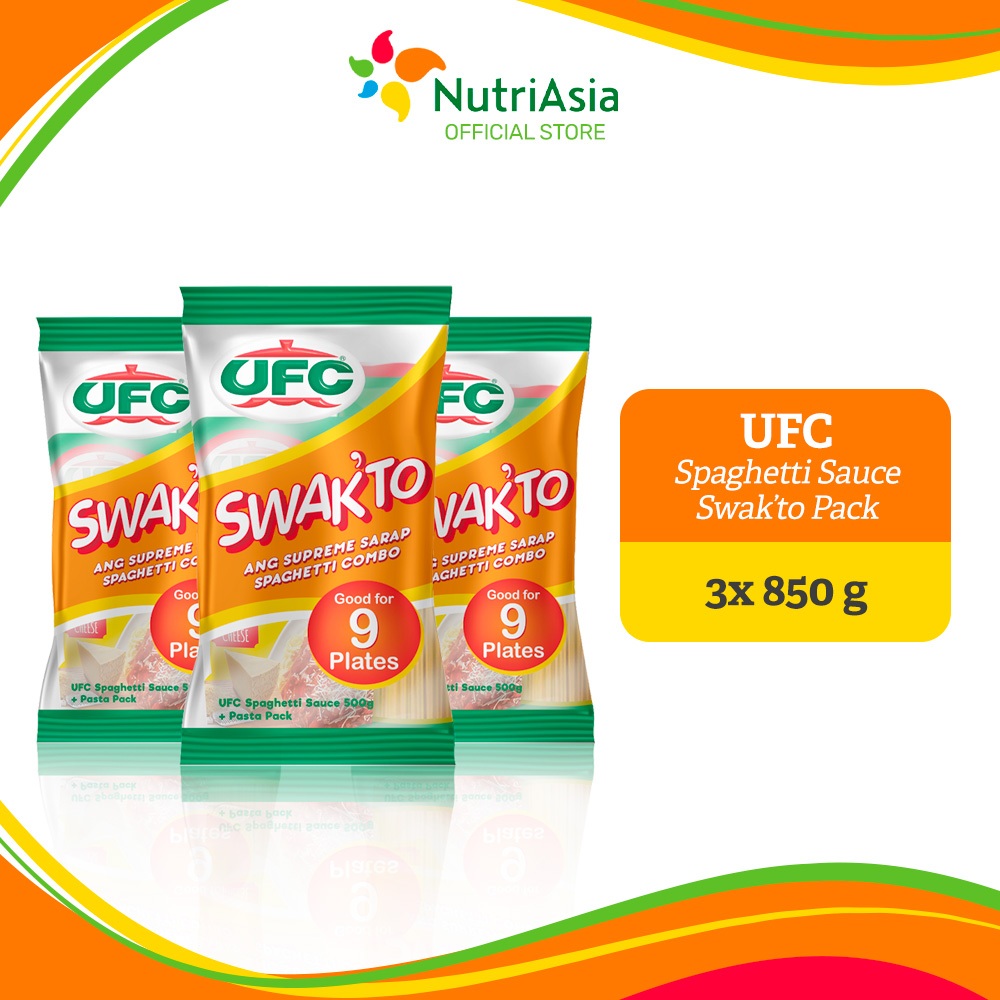 UFC Spaghetti Sauce Swak'to Pack Bundle of 3 | Shopee Philippines