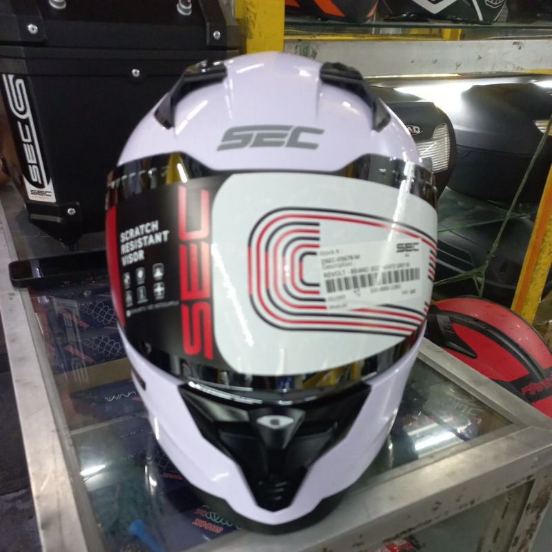 Sec Modular Revolt 2023 (With Free Extra Visor, Spoiler, Balaclava ...