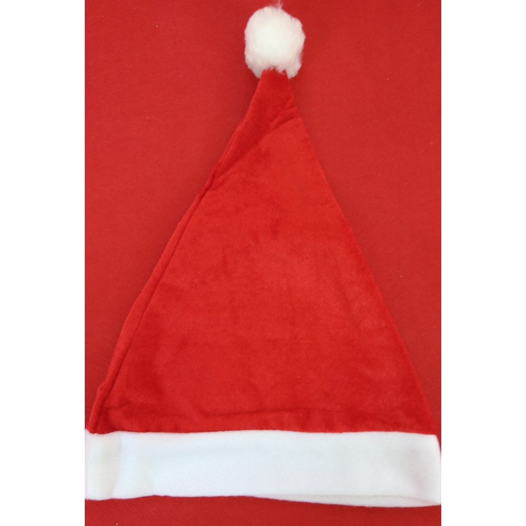 Santa Hat - XMAS CAP #6116-21 | Shopee Philippines