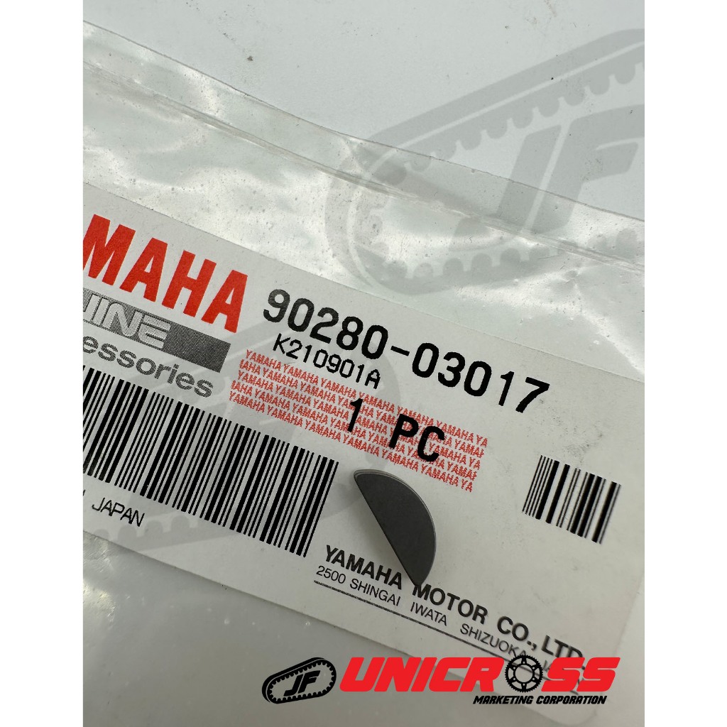 KEY WOODRUFF (KUNYA) FOR MIO I 125/ MIO SOUL I 125/ ALL YAMAHA | Shopee ...