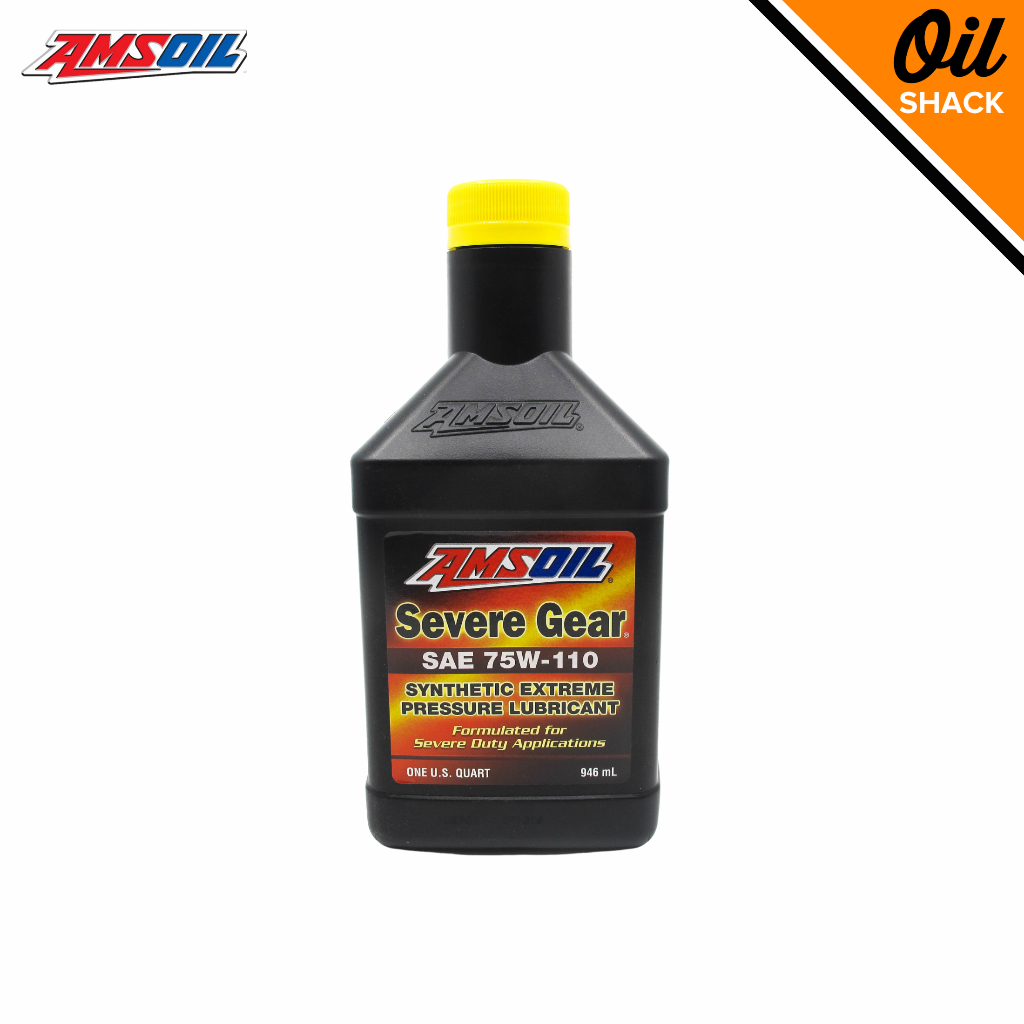 AMSOIL 75W110 SEVERE GEAR LUBE FULLY SYNTHETIC (1 QUART) | Shopee ...