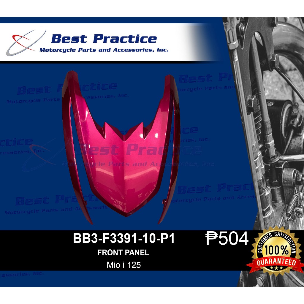 Front Panel Yamaha Mio i 125 Genuine BB3-F3391 | Shopee Philippines