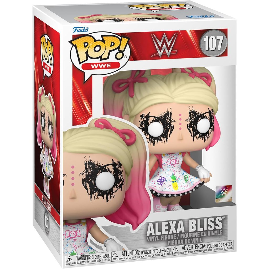 Funko Pop! WWE: Alexa Cabrera Bliss - Wrestle Mania 37 with Chase ...