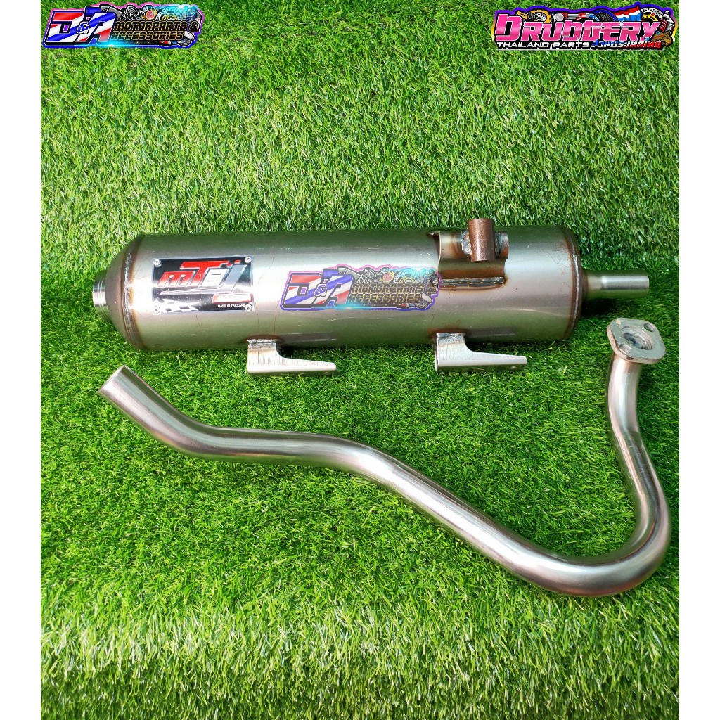 HONDA CLICK 125 VERSION 2 / CLICK 150 VERSION 2 MT8 POWER PIPE RATLOOK ...