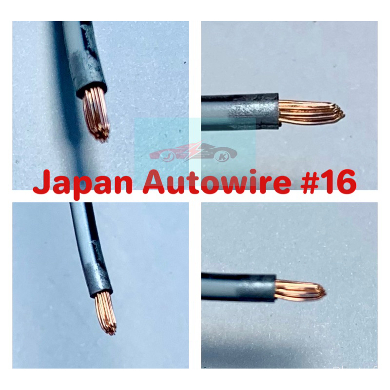 ORIGINAL JAPAN MADE AUTO WIRE GAUGE #16 (sold per 3meters) | Shopee ...