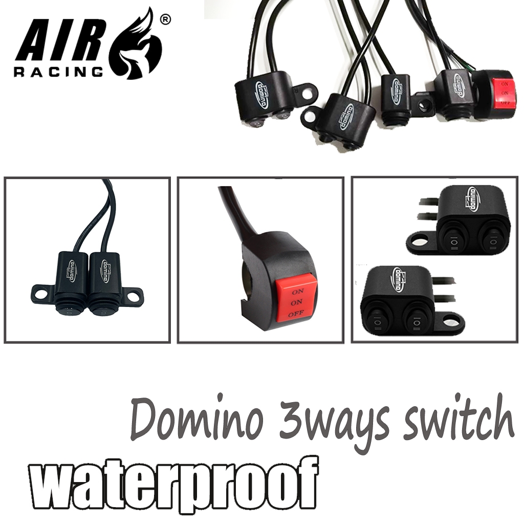 Domino Mini Driving Light Mirror Mount Switch 3 Way Switch Left/Right ...