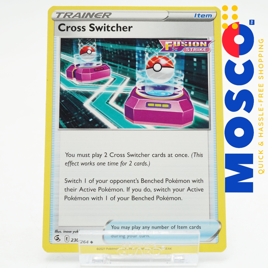 Cross Switcher - 230/264 - Uncommon | Item Cards | Pokemon TCG | Shopee ...