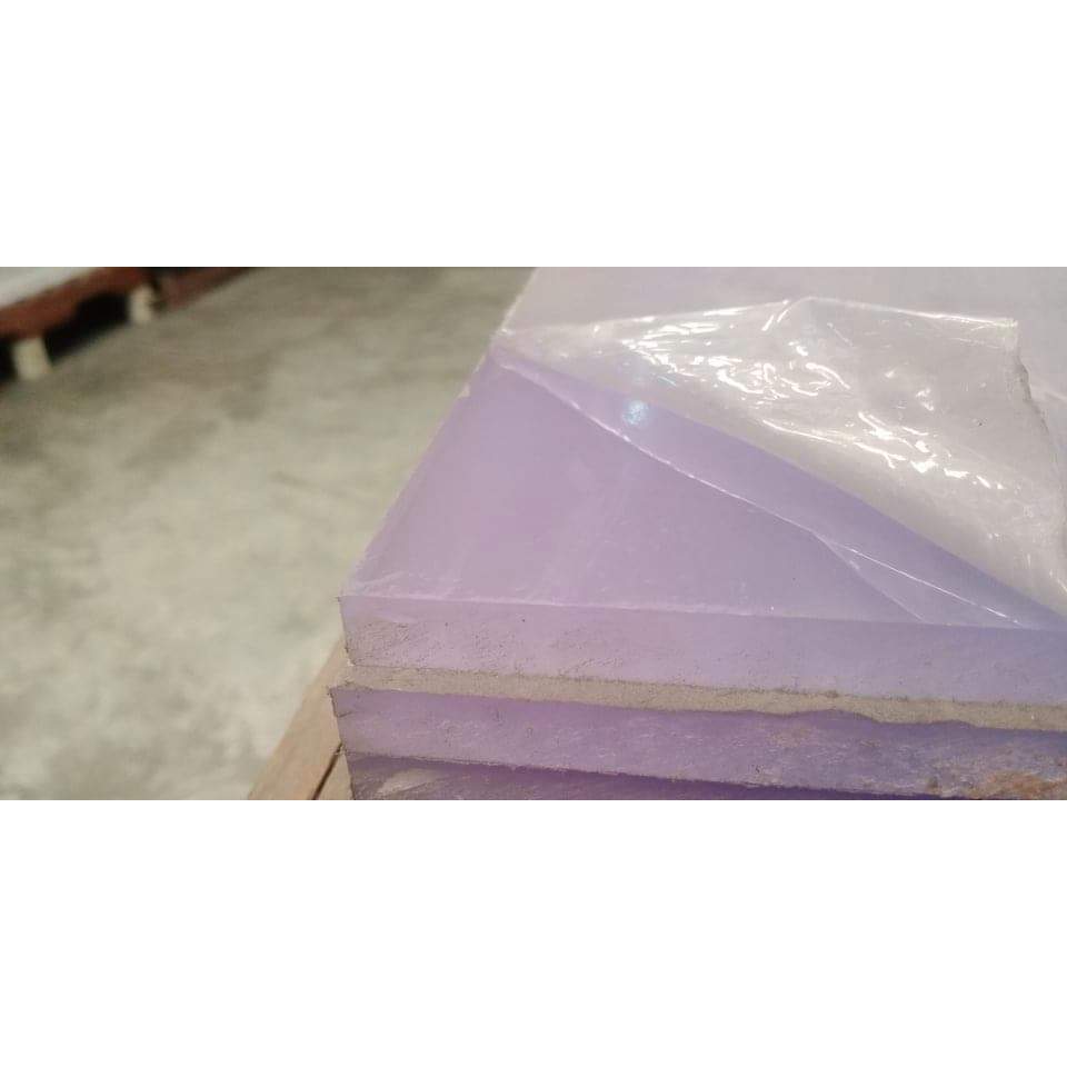 PVC Grey Pre Cut to Size 2mm x 2 feet x 2 feet Engineering Plastic PVC ...