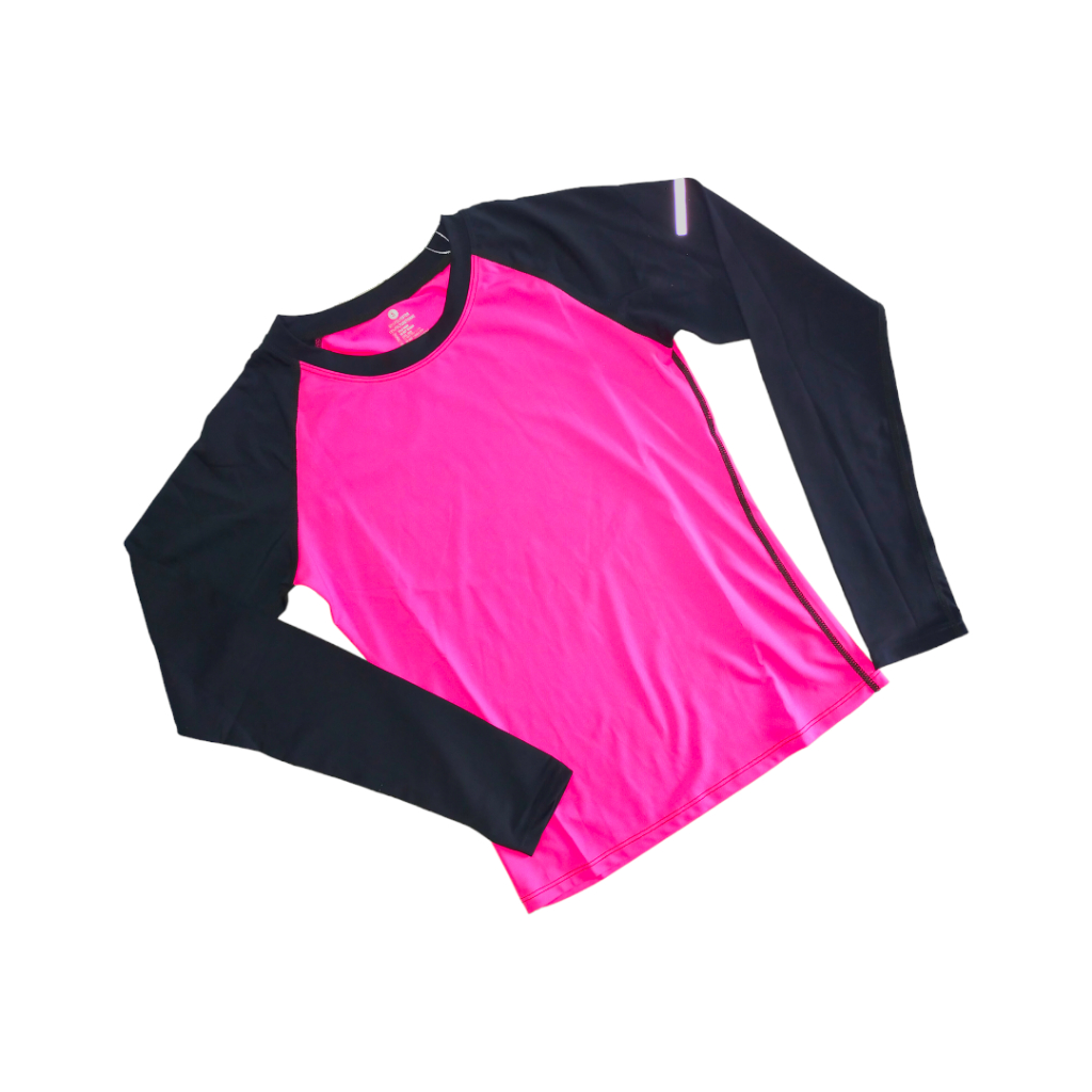 Teen's Black Pink Rash Guard (05DE200226) | Shopee Philippines